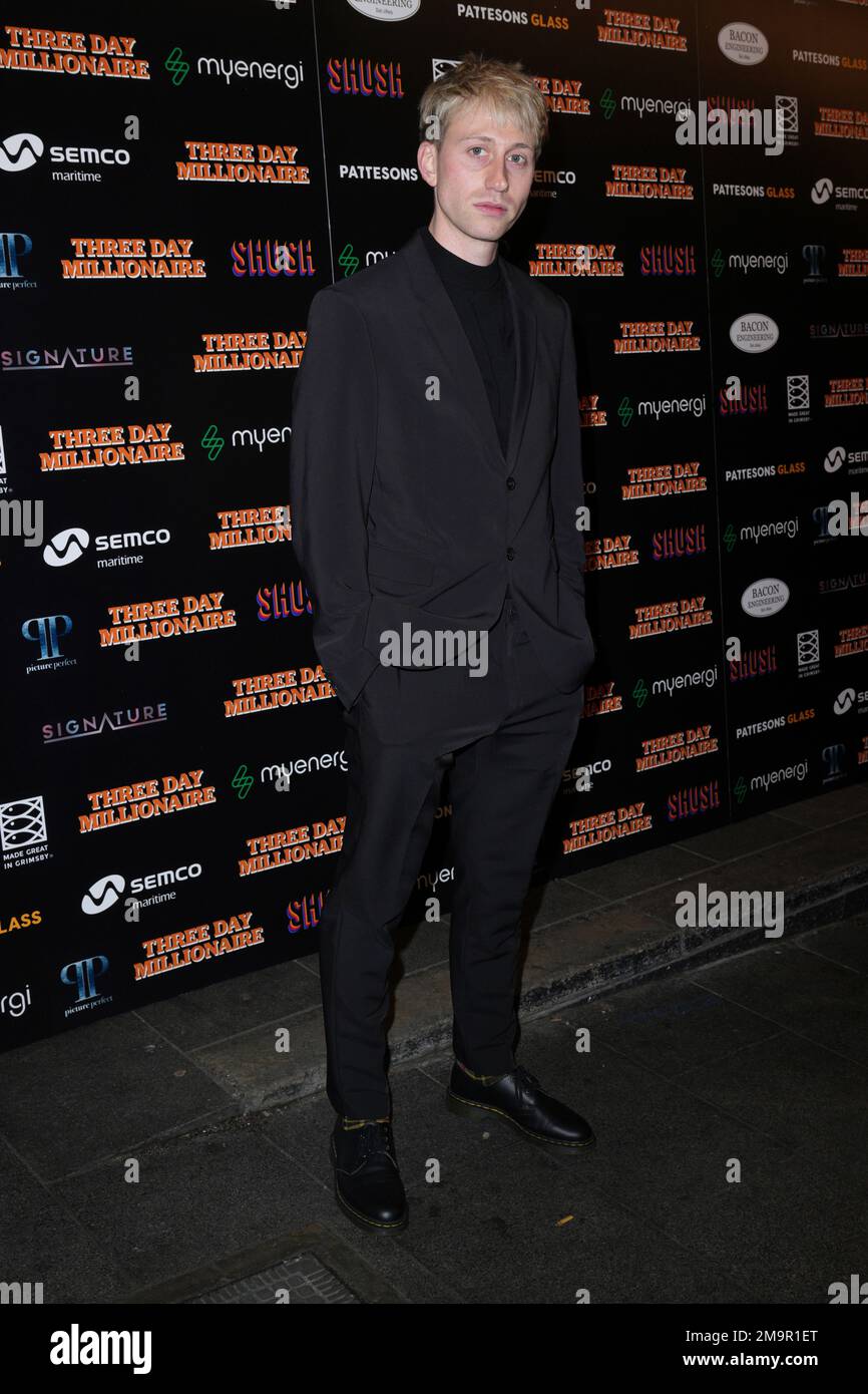 Michael Kinsey poses for photographers upon arrival at the premiere of ...