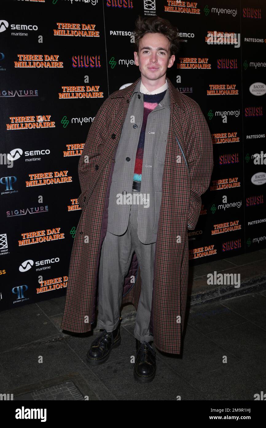 Laurie Kynaston poses for photographers upon arrival at the premiere of ...