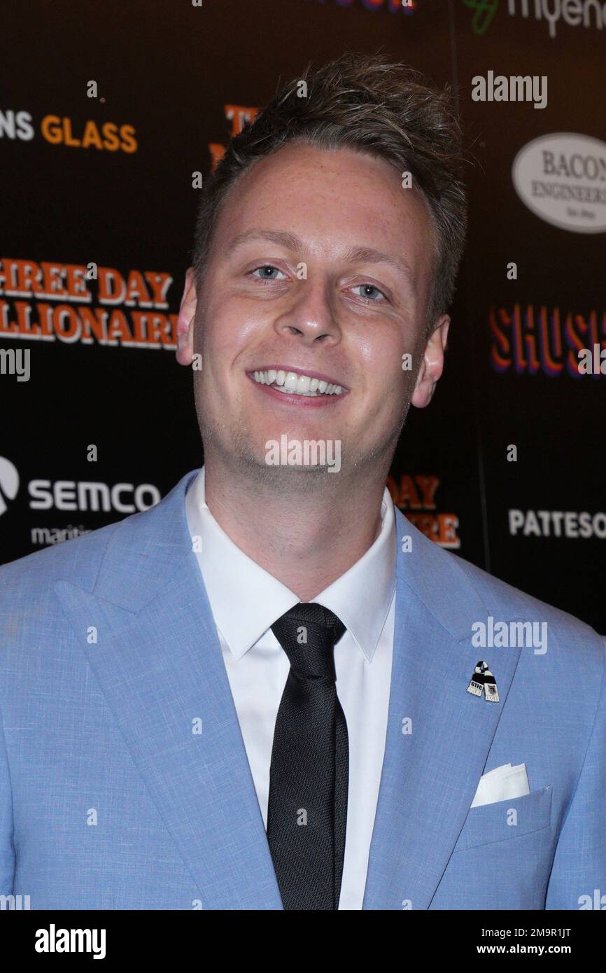 Director Jack Spring poses for photographers upon arrival at the ...
