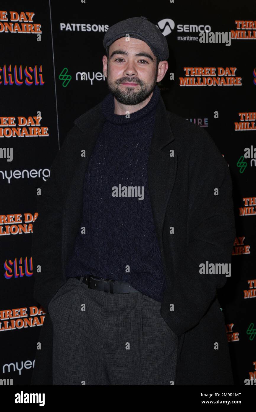 Jack McMullin poses for photographers upon arrival at the premiere of ...
