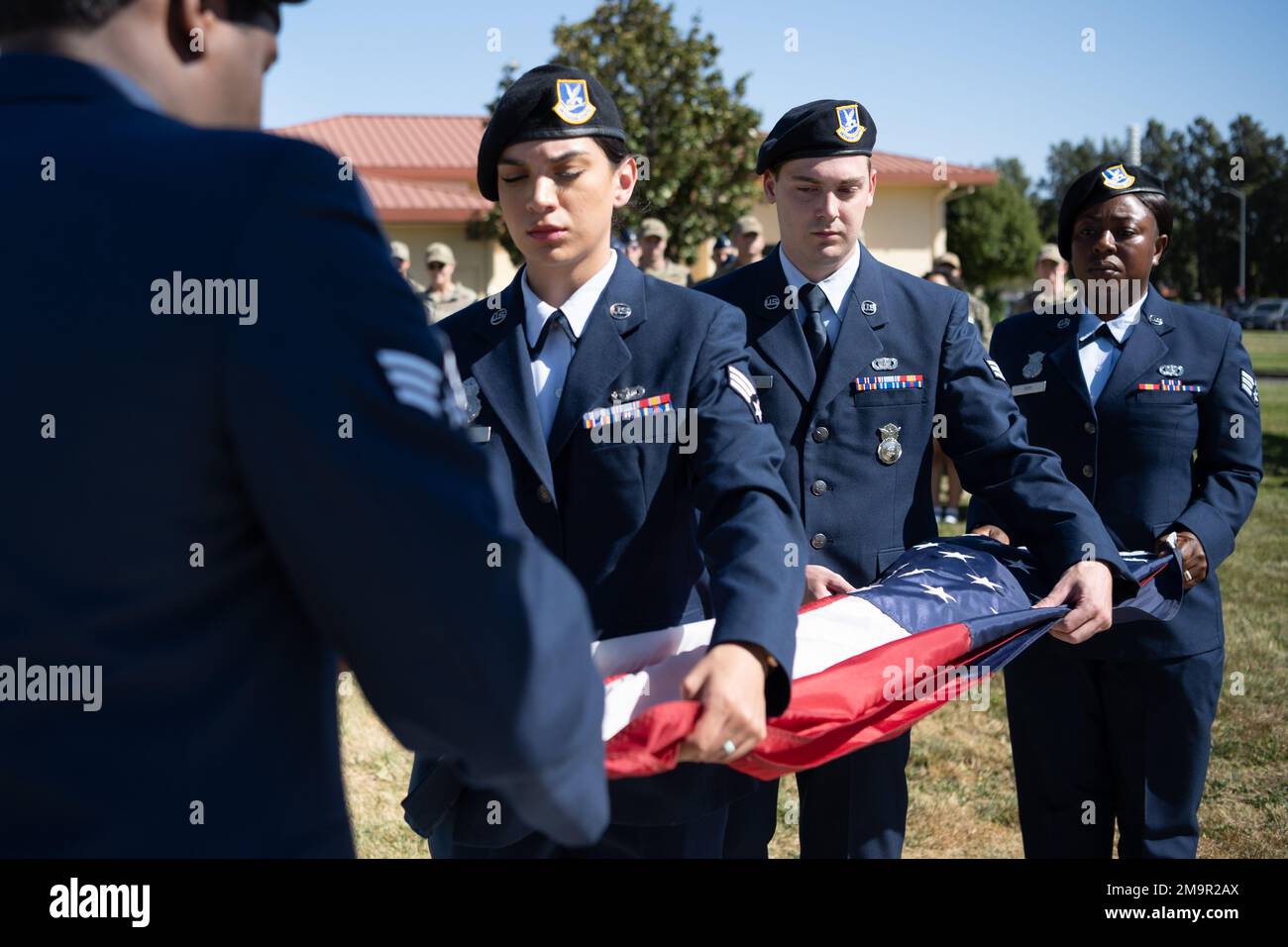 U.S. Air Force 60th Security Forces Squadron Defenders assigned to ...