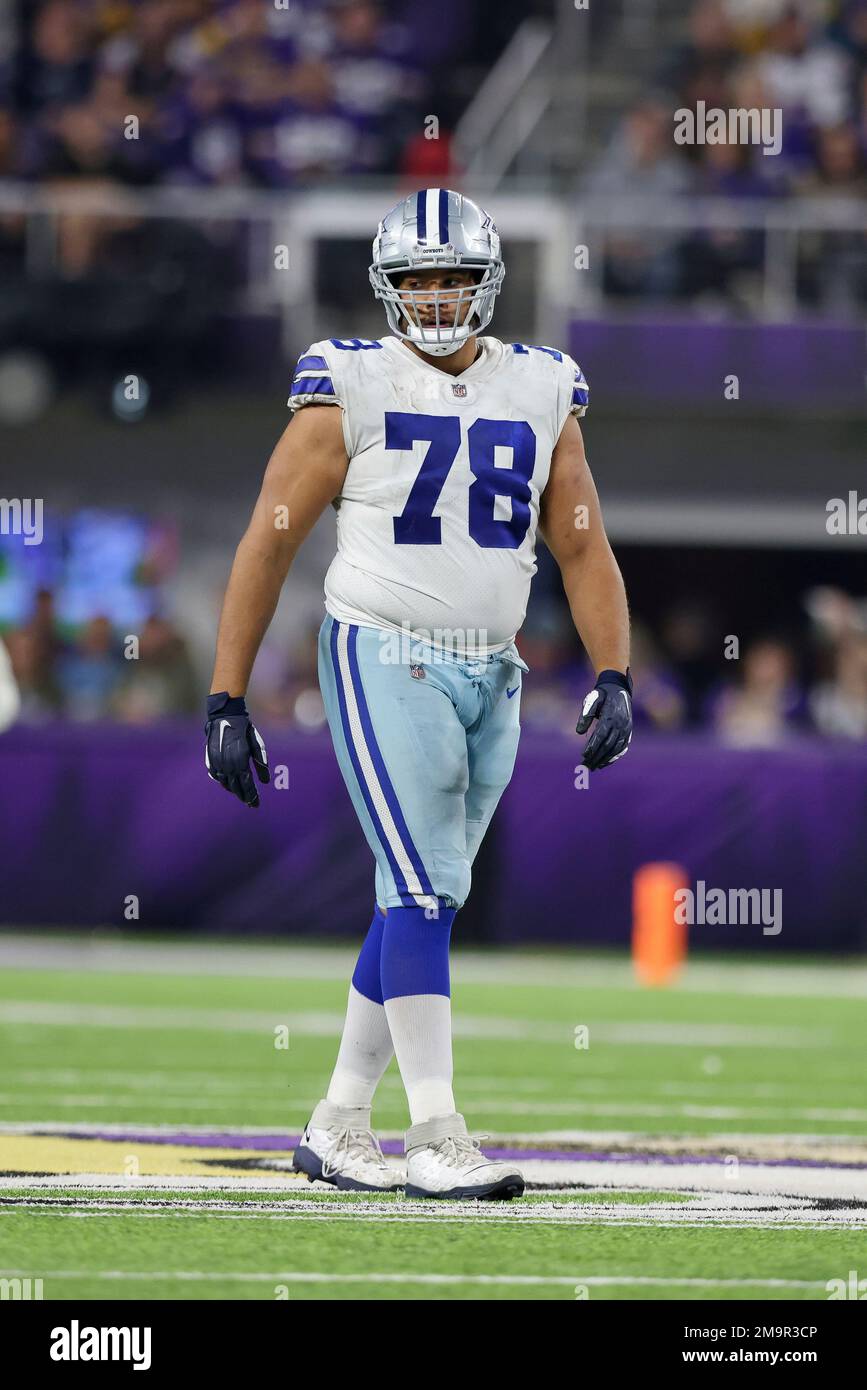 Dallas Cowboys offensive tackle Terence Steele (78) in action against ...