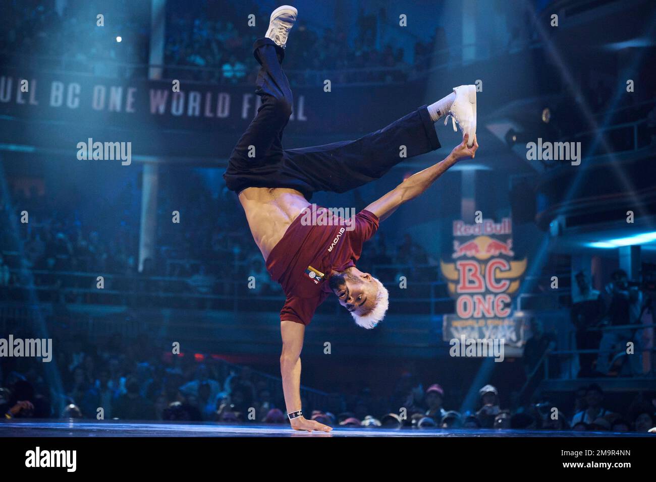 Alvin competes in the B-boy Red Bull BC One World Final at Hammerstein ...