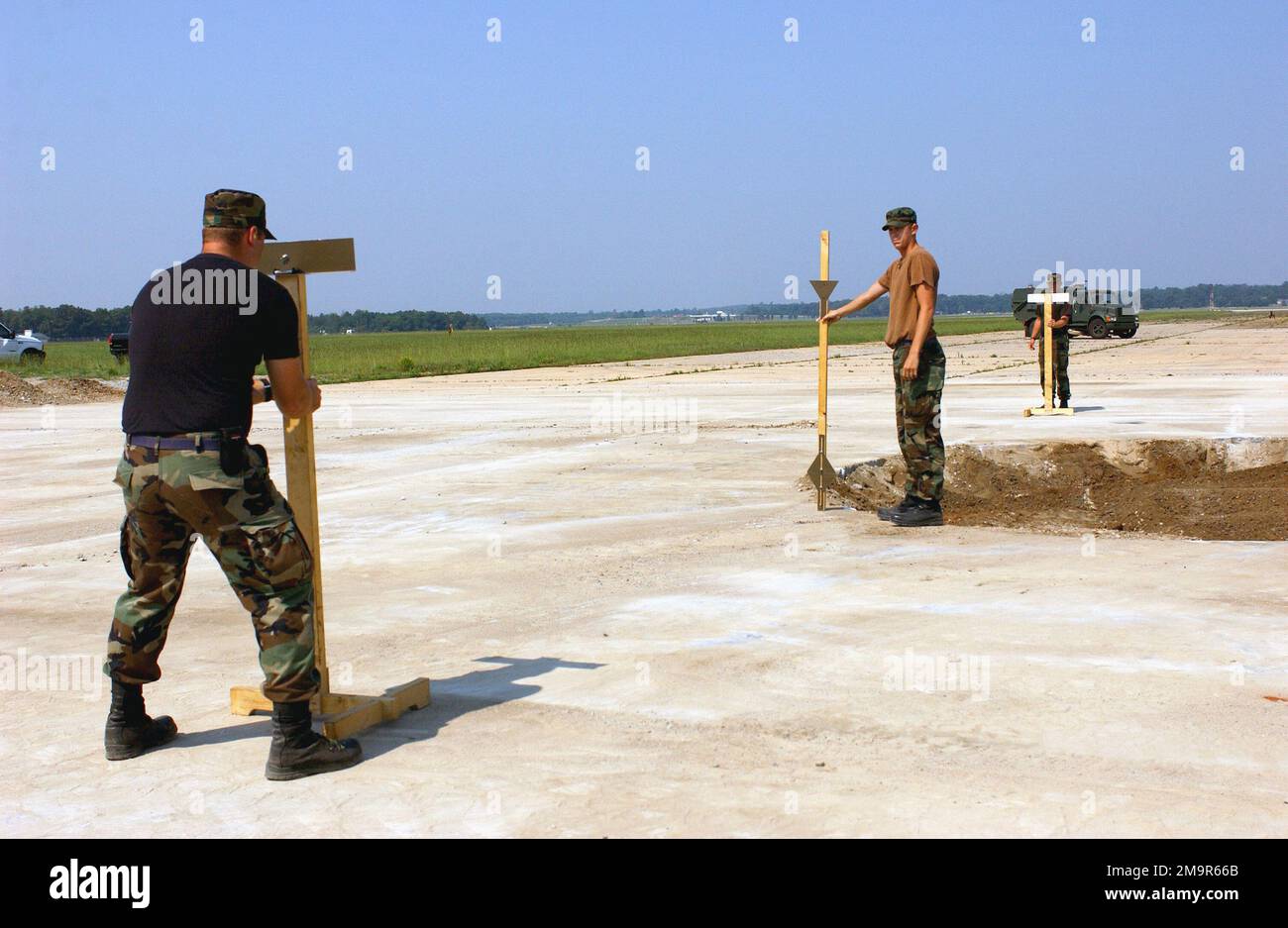 US Air Force (USAF) Civil Engineering (CE) personnel from the 20th ...