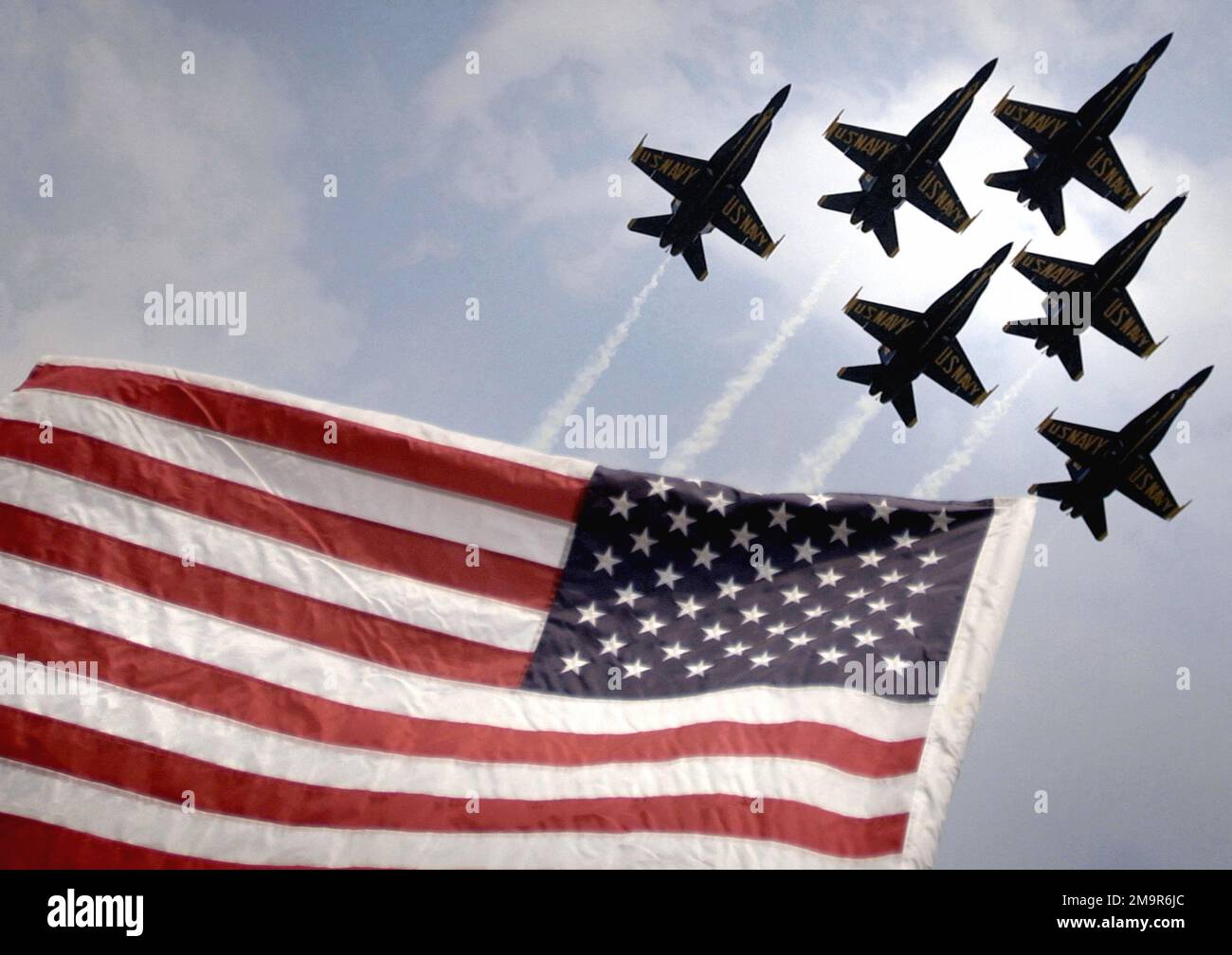Blue Angels American Flag