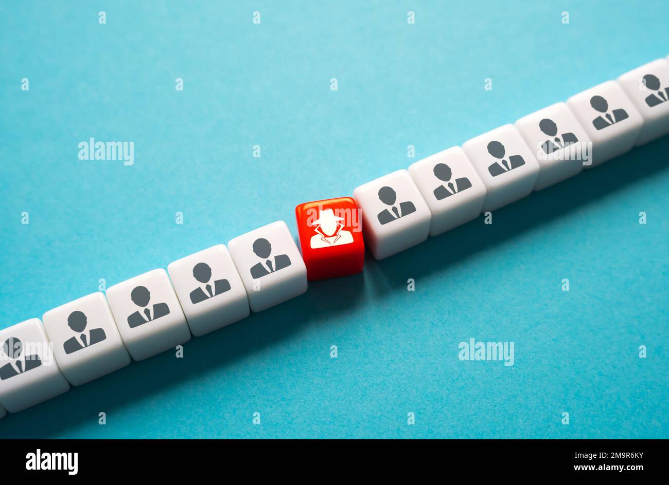 A spy among workers. Subversion, sabotage. Violation of the work ...