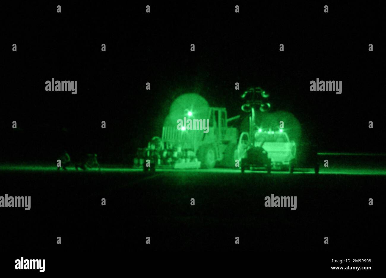 US Air Force (USAF) personnel with the 1ST Expeditionary Red Horse ...