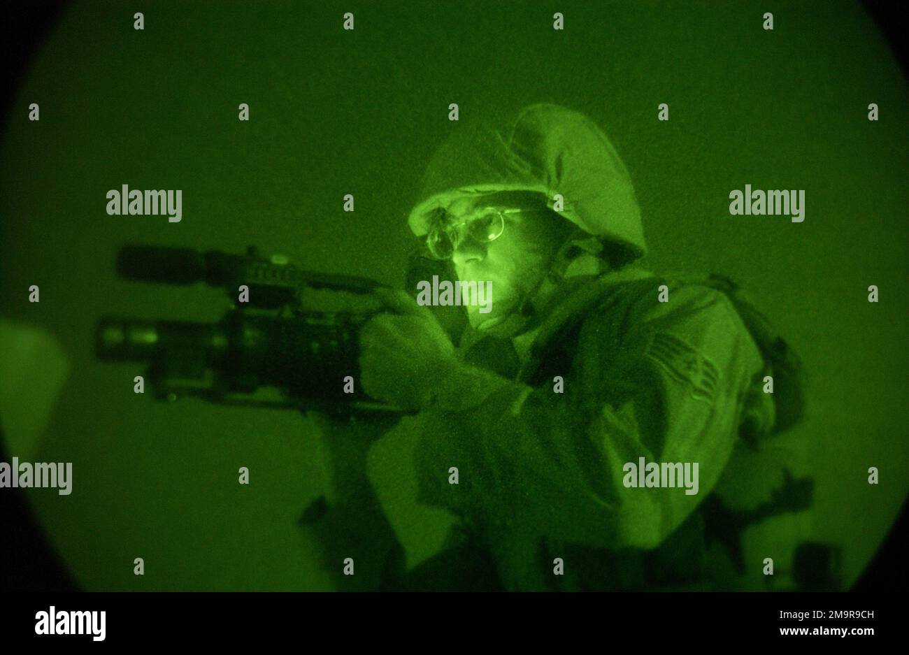 US Air Force (USAF) STAFF Sergeant (SSGT) Kevin Davidson, with the ...