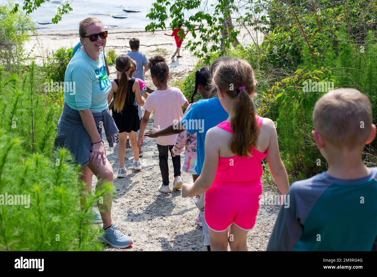 Megan Davis, physical education teacher at Brinson Memorial Elementary ...