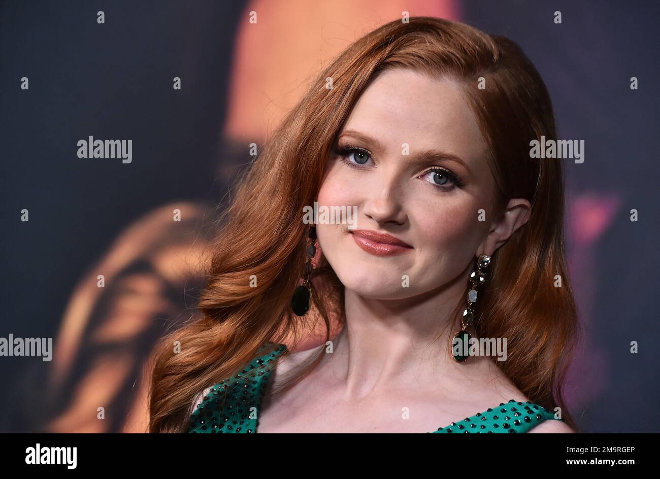 Abby Glover arrives at the Los Angeles premiere of "George & Tammy," Monday, Nov. 21, 2022 at ...