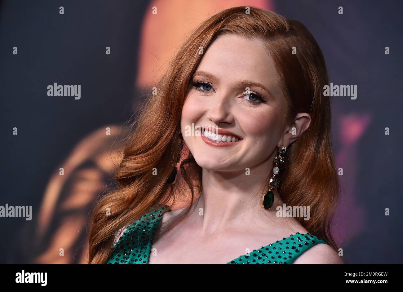 Abby Glover arrives at the Los Angeles premiere of "George & Tammy," Monday, Nov. 21, 2022 at ...