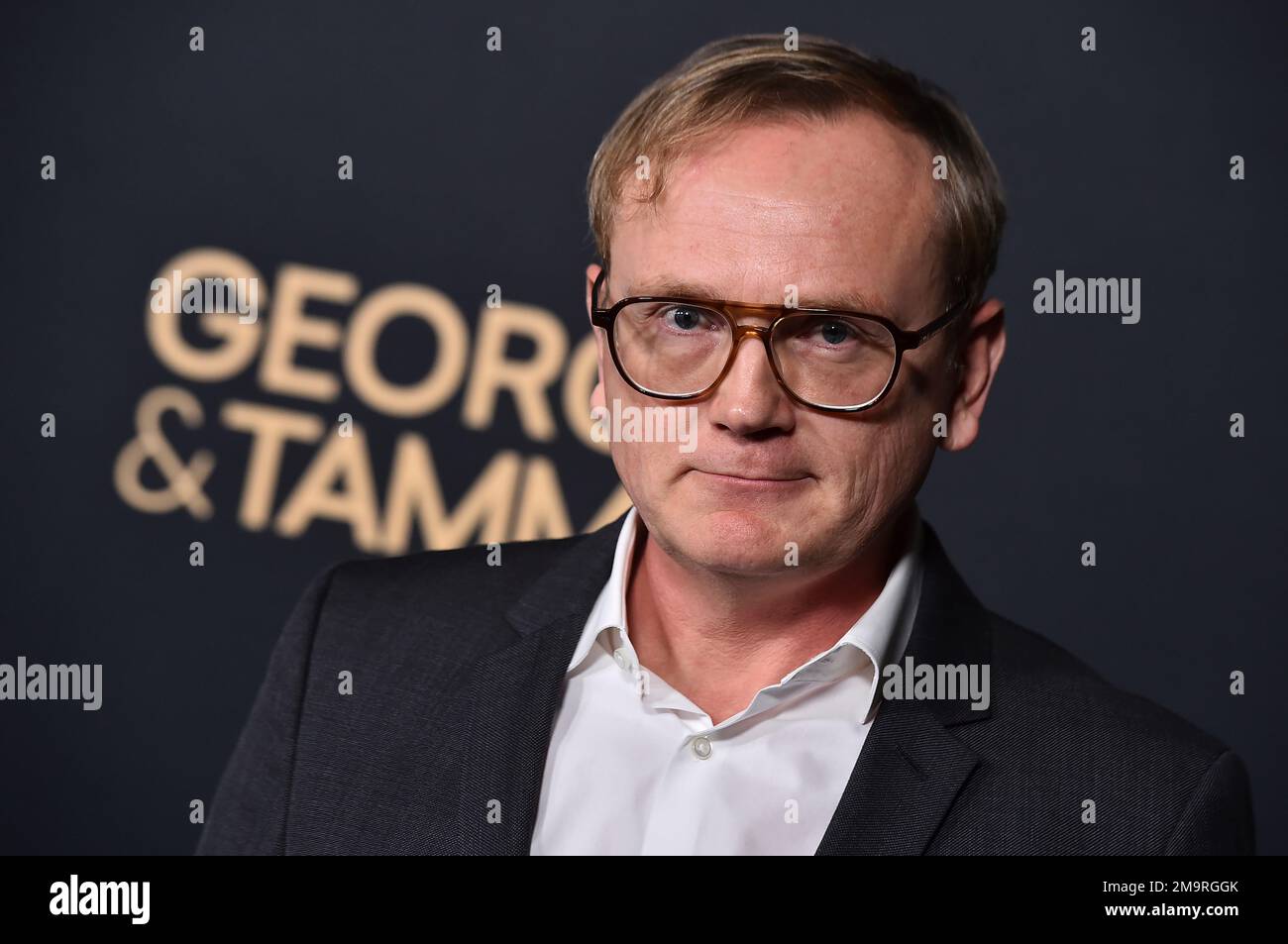 Pat Healy arrives at the Los Angeles premiere of "George & Tammy ...