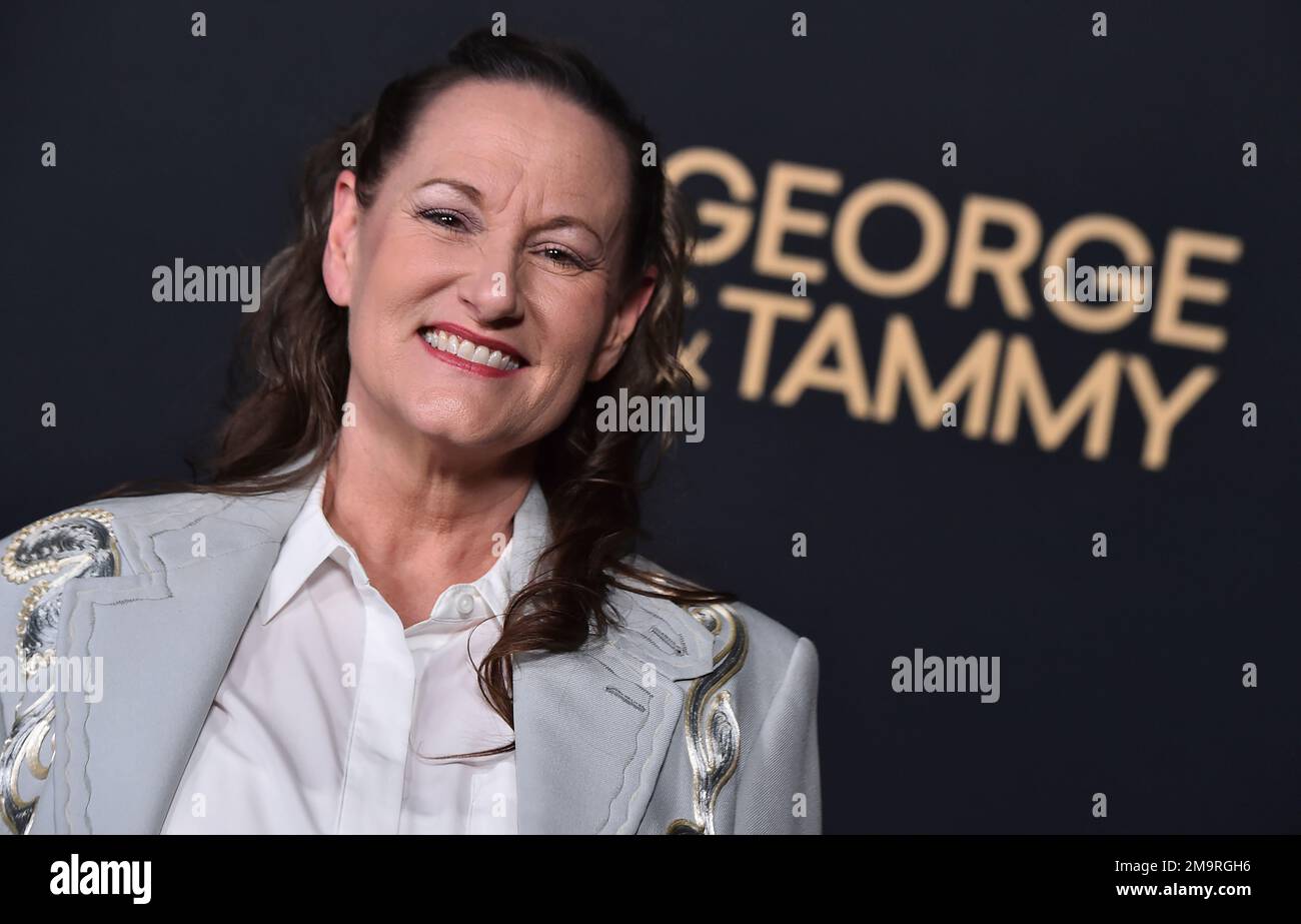 Georgette Jones arrives at the Los Angeles premiere of "George & Tammy ...