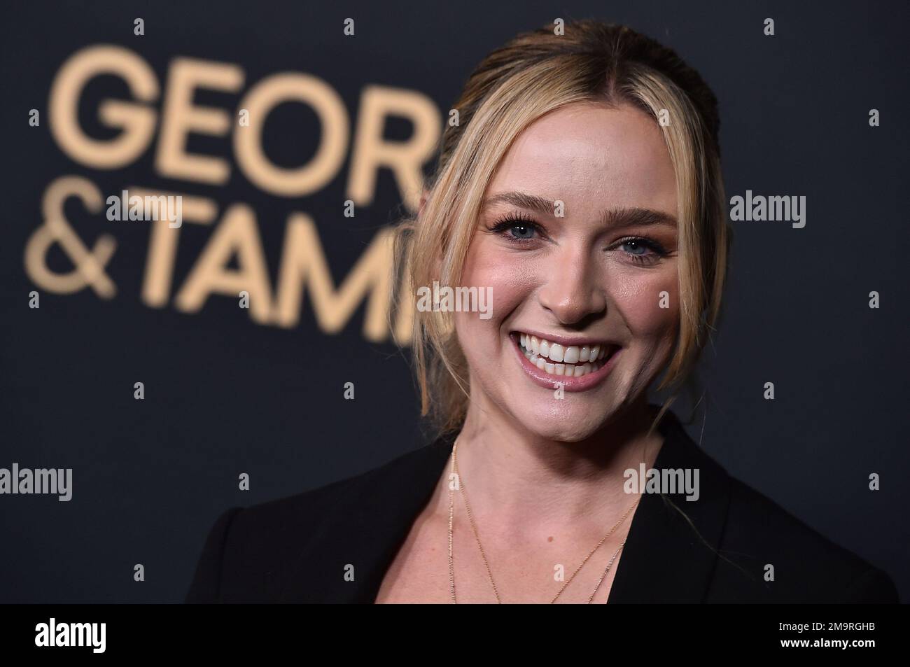 Greer Grammer arrives at the Los Angeles premiere of "George & Tammy ...