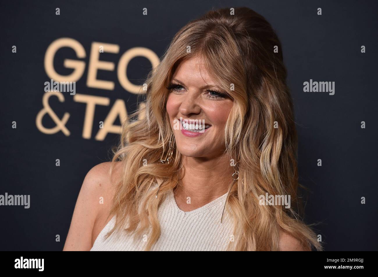 Arden Myrin arrives at the Los Angeles premiere of "George & Tammy," Monday, Nov. 21, 2022 at ...