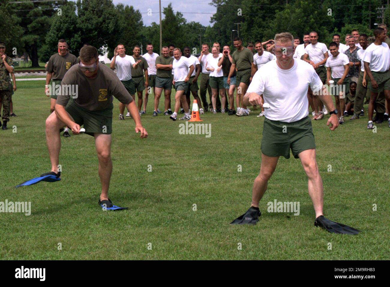 The US Marine Corps (USMC) Marine Wing Headquarters Squadron-2 (MWHS-2 ...
