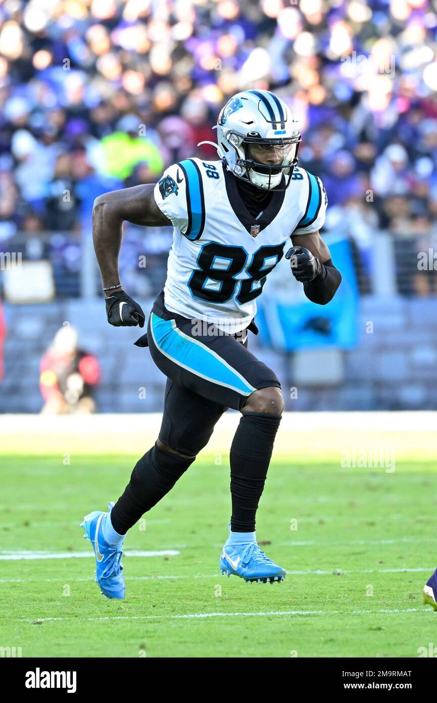Carolina Panthers wide receiver Terrace Marshall Jr. (88) in action ...