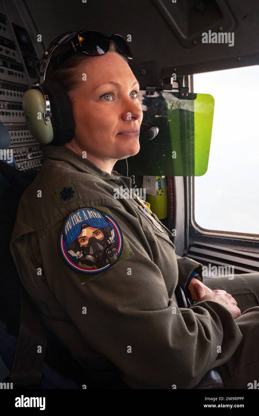 U.S. Air Force Lt. Col. Amanda Gierhart, a pilot assigned to the 317th ...