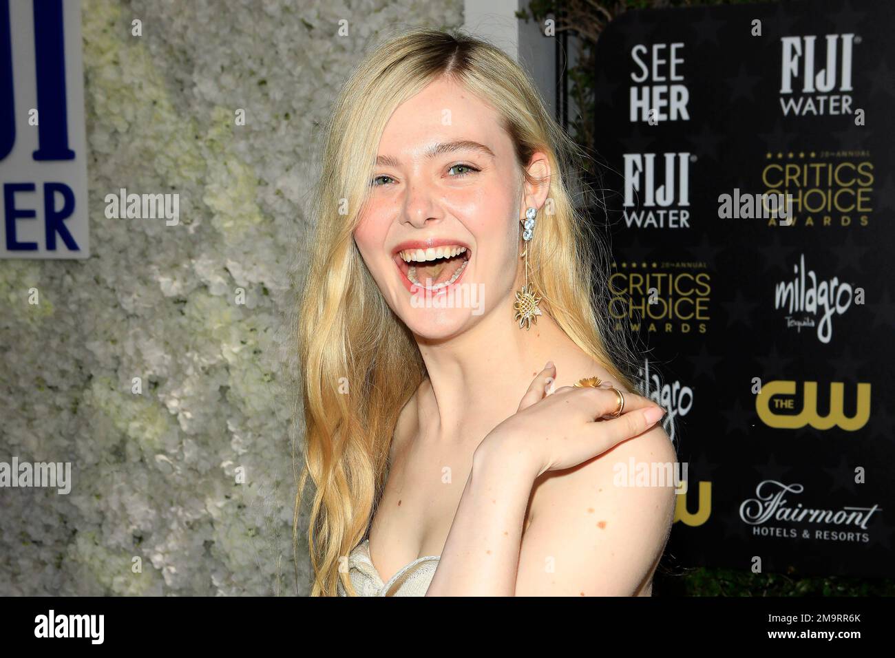 January 15, 2023, Los Angeles, California, USA: LOS ANGELES - JAN 15: Elle Fanning at the 28th ...