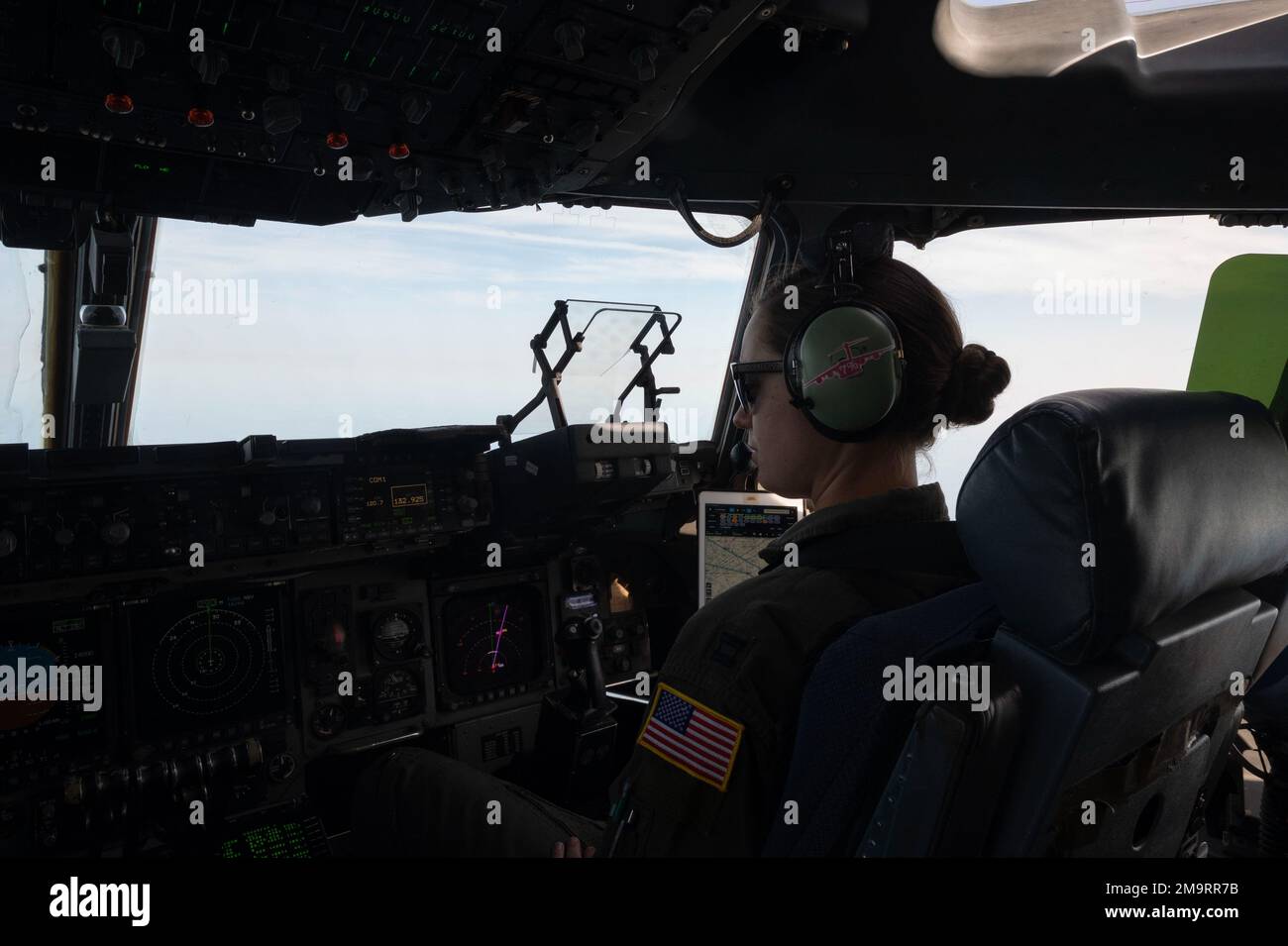 U.S. Air Force Capt. Erin Altobelli, a pilot assigned to the 14th ...