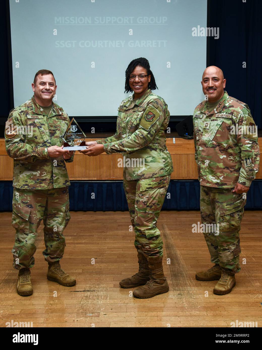 U.S. Air Force Staff Sgt. Courtney Garrett, 35th Force Support Squadron ...