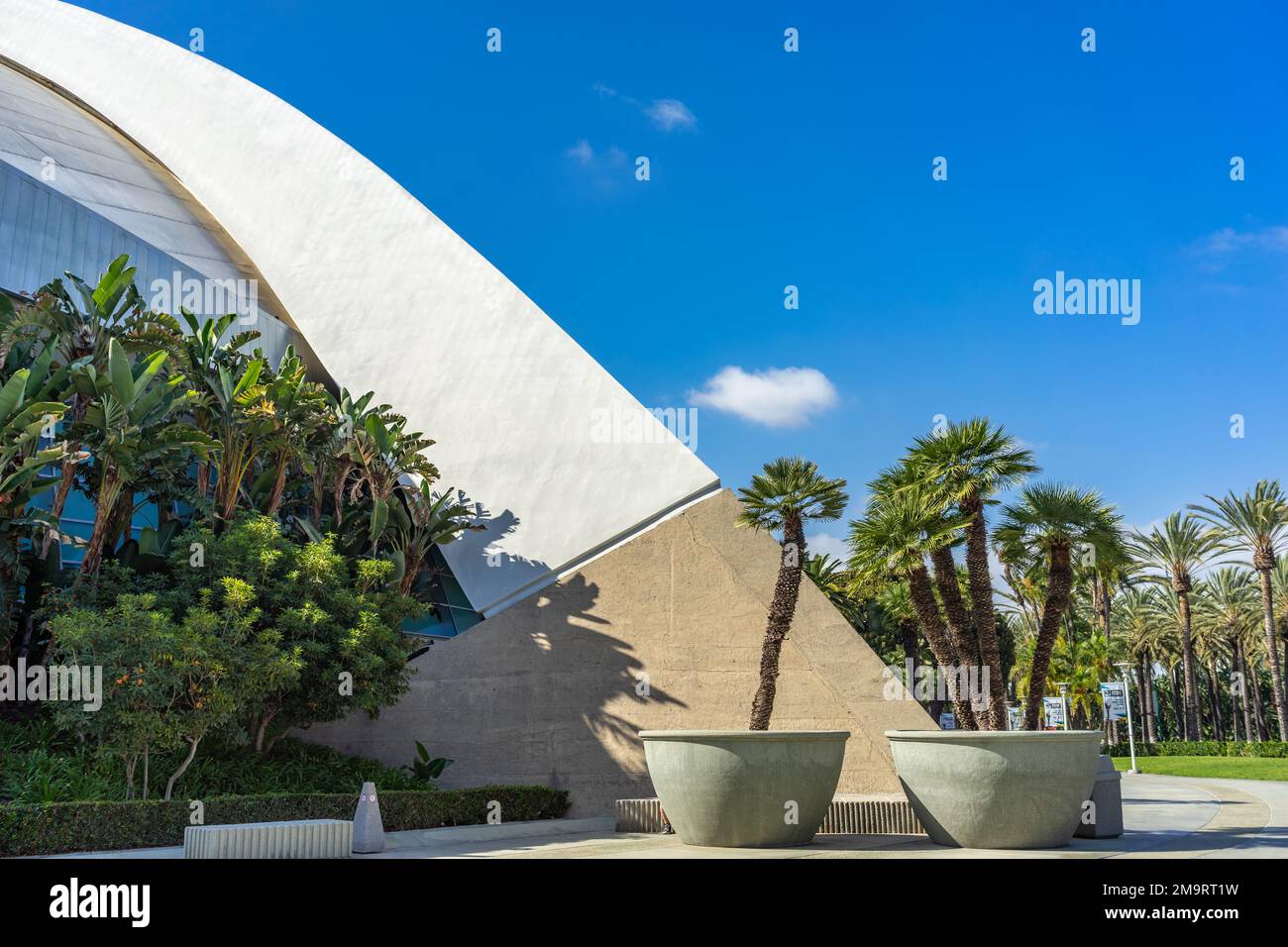 Anaheim, CA, USA – November 1, 2022: Ground curve portion of the mid ...
