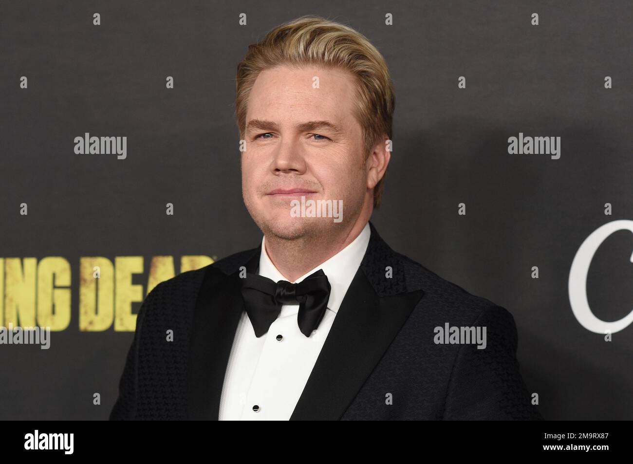 Josh McDermitt arrives at "The Walking Dead" Live: The Finale Event on ...