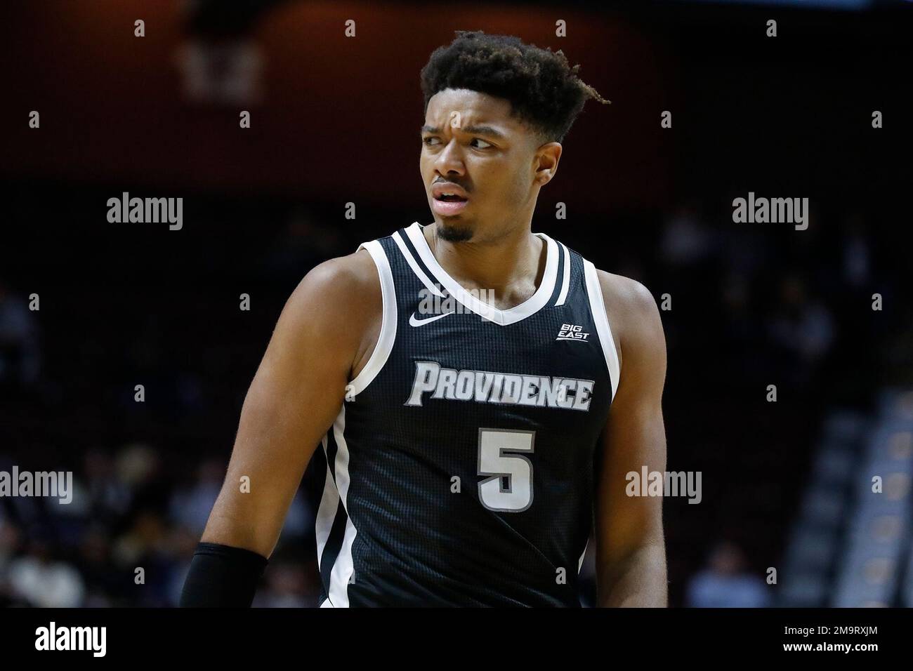 Providence's Ed Croswell against St. Louis during the Naismith ...