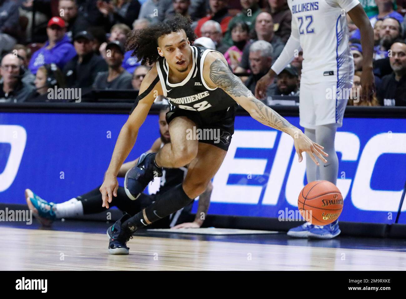 Providence's Devin Carter St. Louis during the Naismith Basketball Hall ...