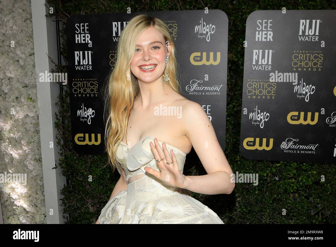 January 15, 2023, Los Angeles, California, USA: LOS ANGELES - JAN 15: Elle Fanning at the 28th ...