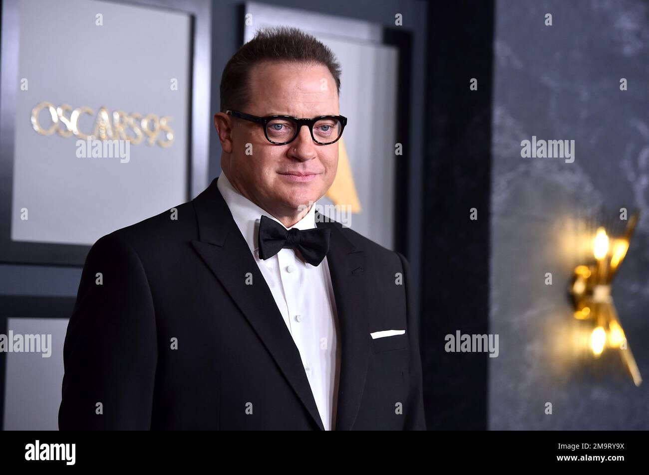 Brendan Fraser arrives at the Governors Awards on Saturday, Nov. 19 ...