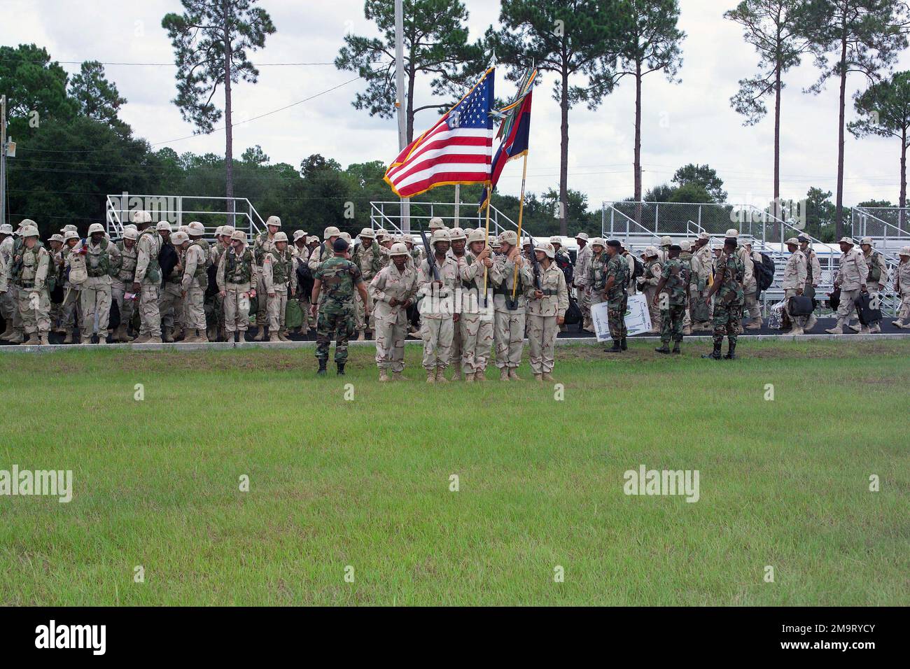 030822-A-0405B-004. A US Army (USA) Color Guard prepares to present the ...