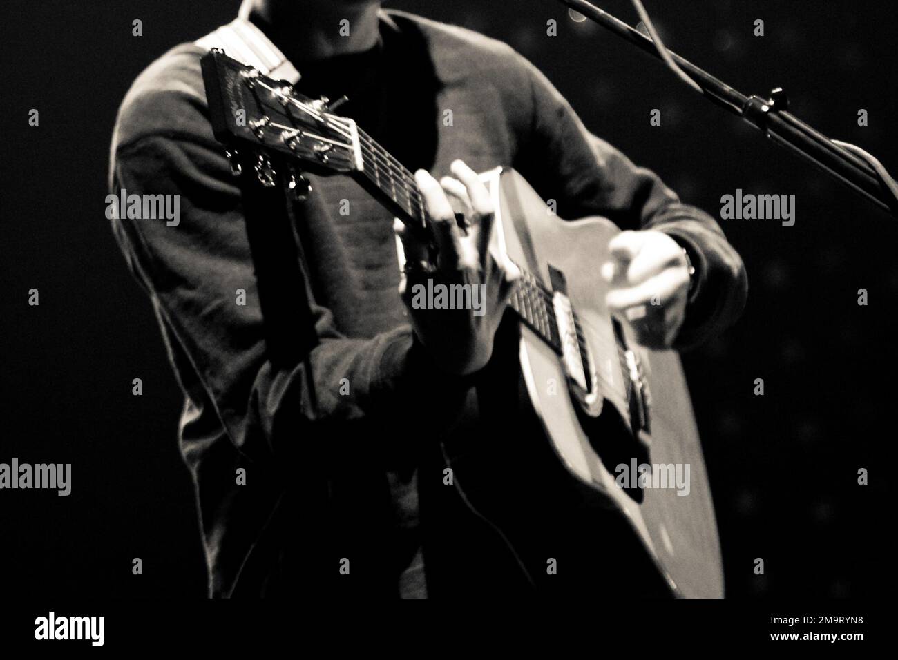 Ben Howard in concert at the Barclay Center in Brooklyn Stock Photo - Alamy
