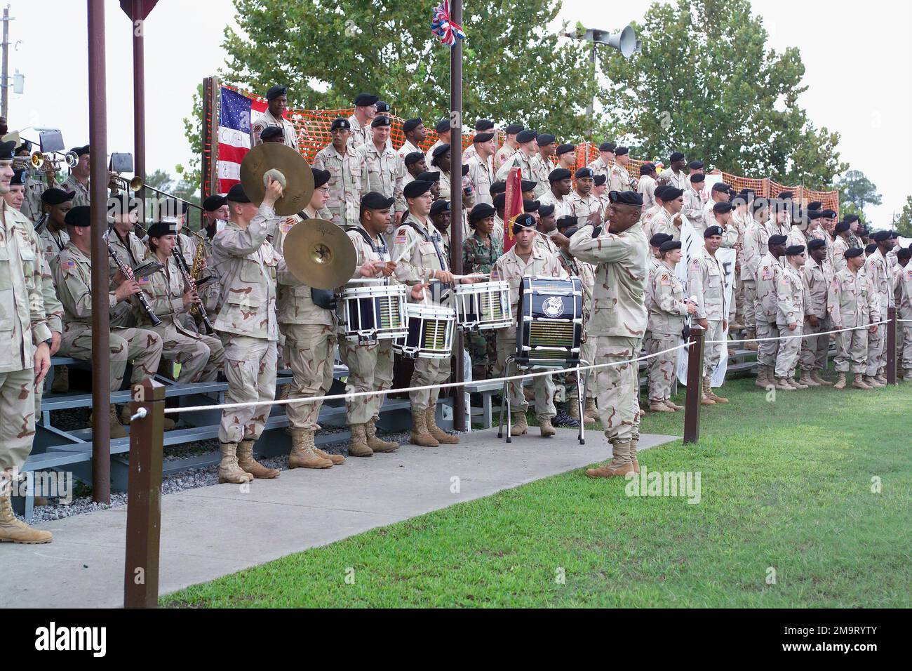 030822-A-0405B-008. Elements of the US Army (USA) 3rd Infantry Division ...