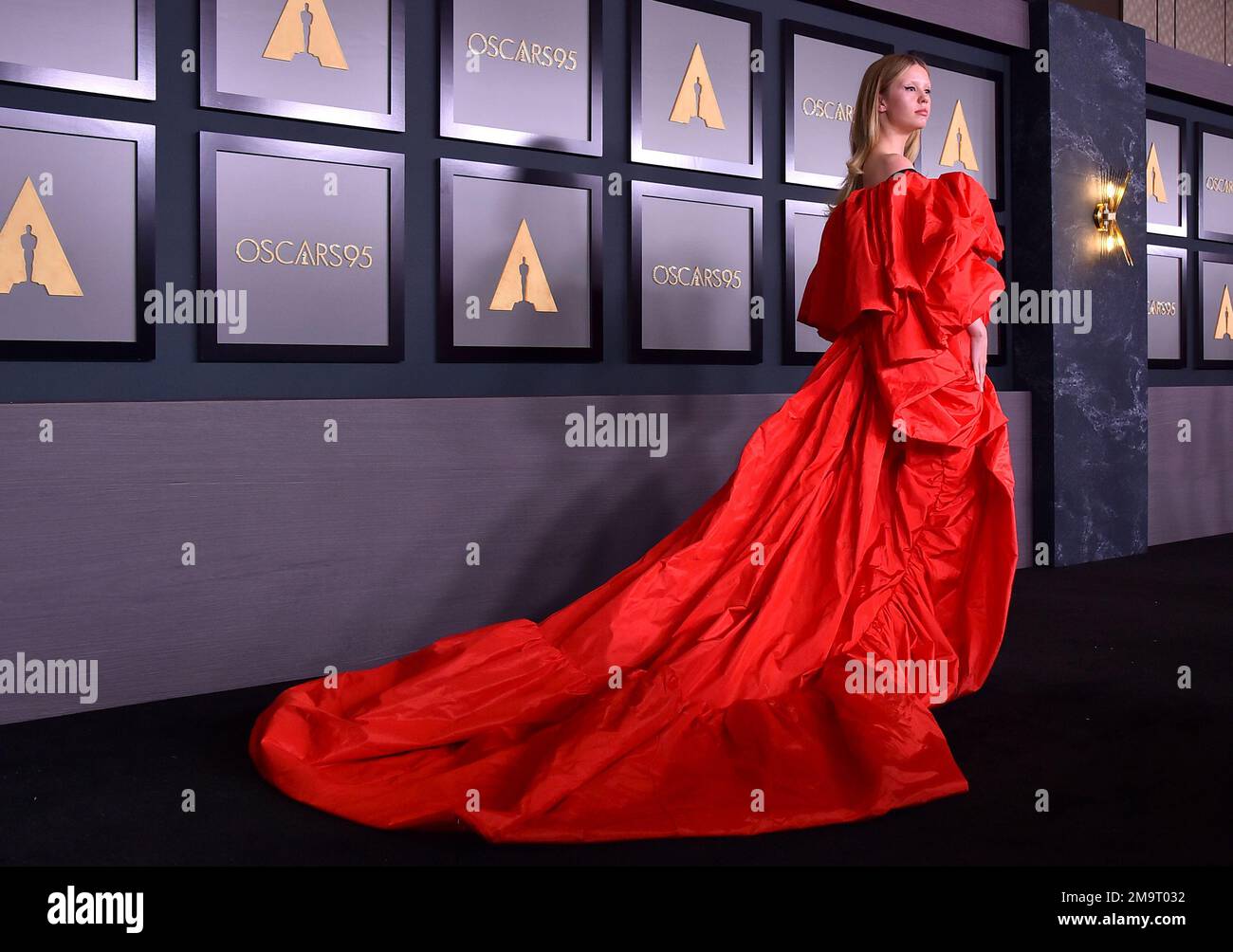 Mia Goth arrives at the Governors Awards on Saturday, Nov. 19, 2022, at ...