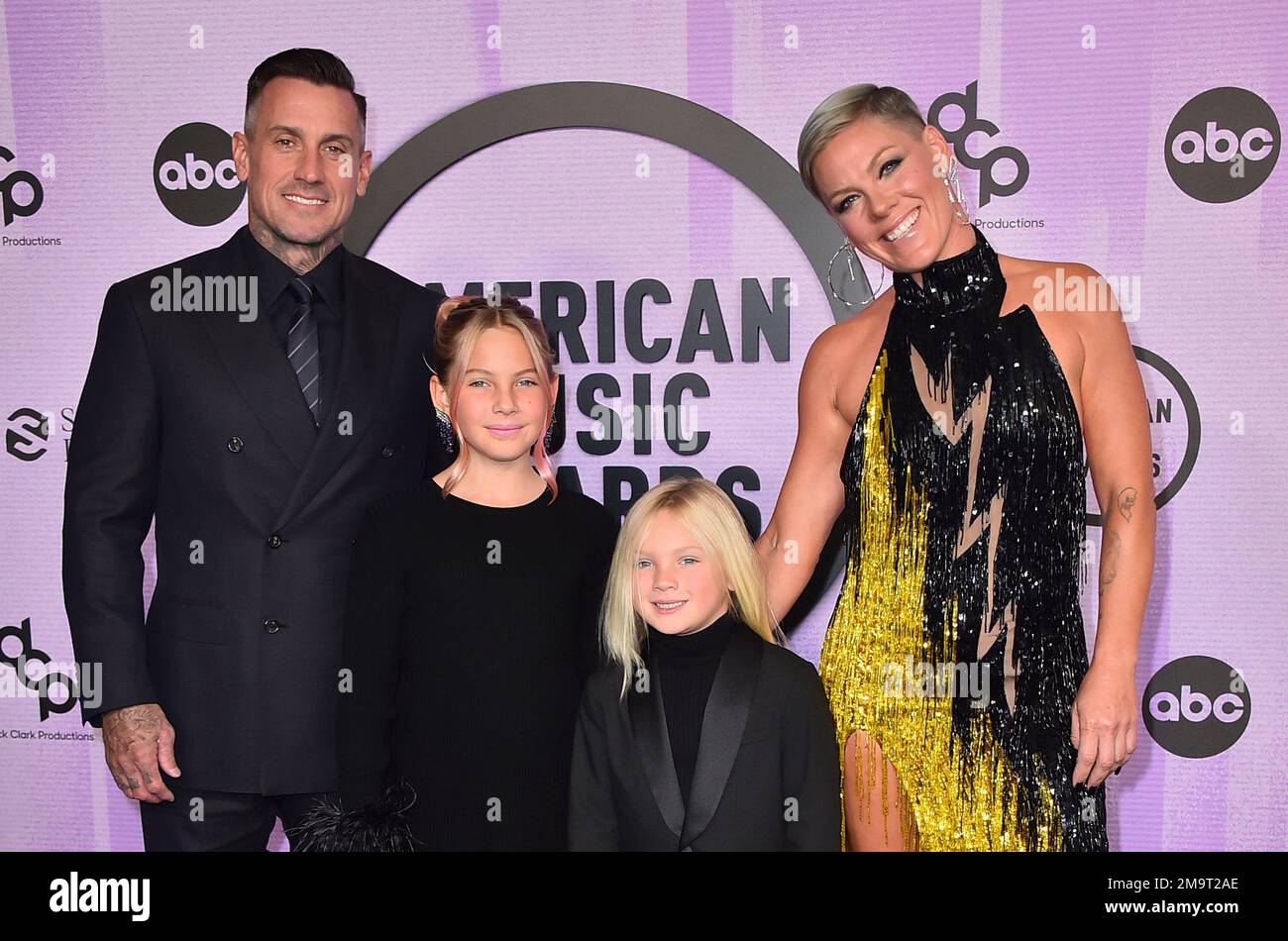Carey Hart, left, Pink, right and their children Willow Sage Hart, from ...