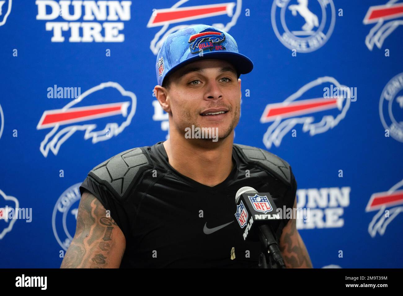 Buffalo Bills safety Jordan Poyer after an NFL football game against ...