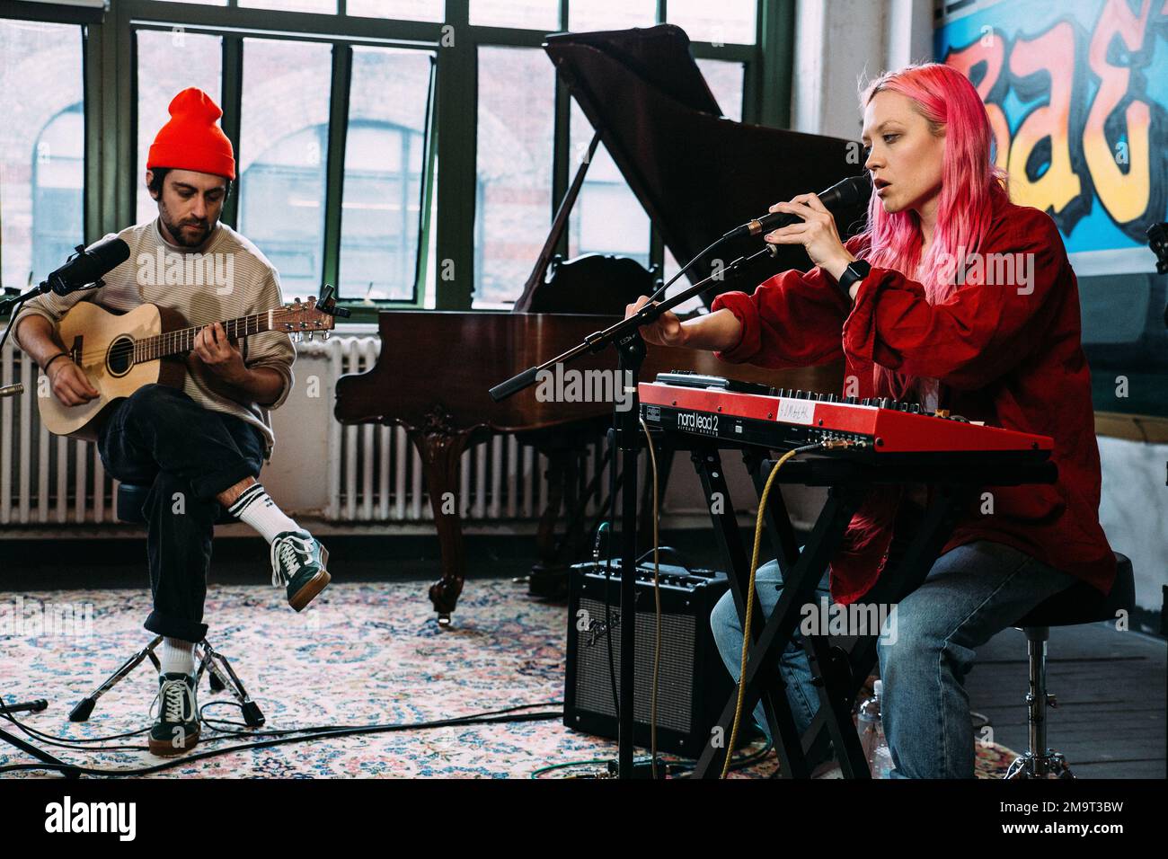 Now Now - Bradley Hale and Cacie Dalager film a session in Brooklyn ...