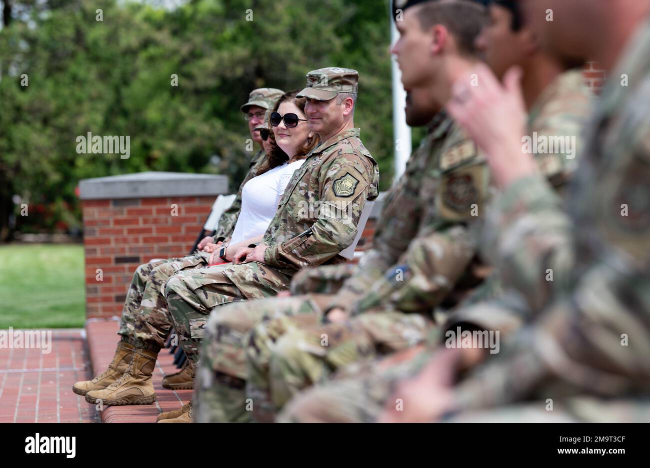 U.S. Air Force Col. Chris Robinson, 375th Air Mobility Wing commander ...