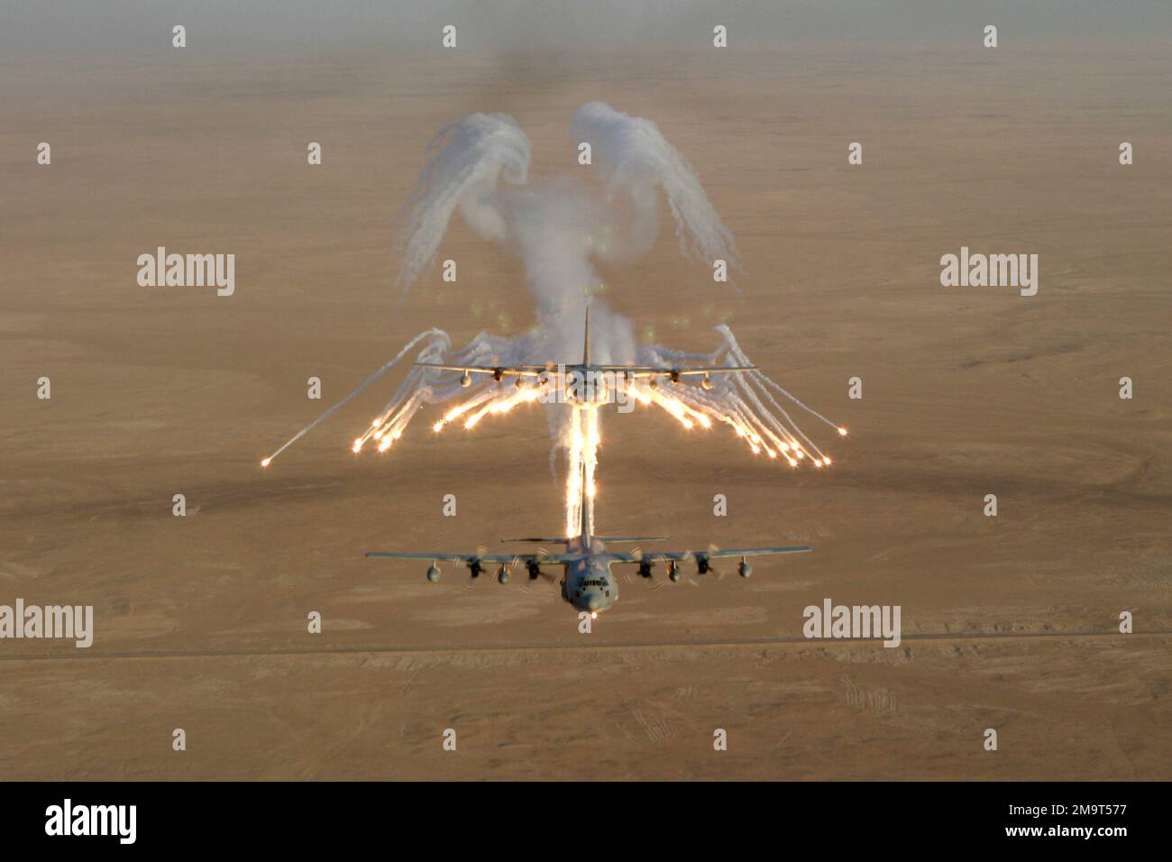 A US Marine Corps (USMC) KC-130 Hercules aircraft assigned to Marine ...