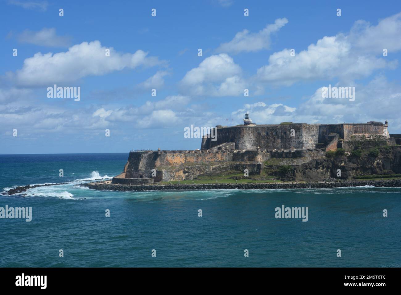 Puerto Rico;s Old Fort Stock Photo - Alamy