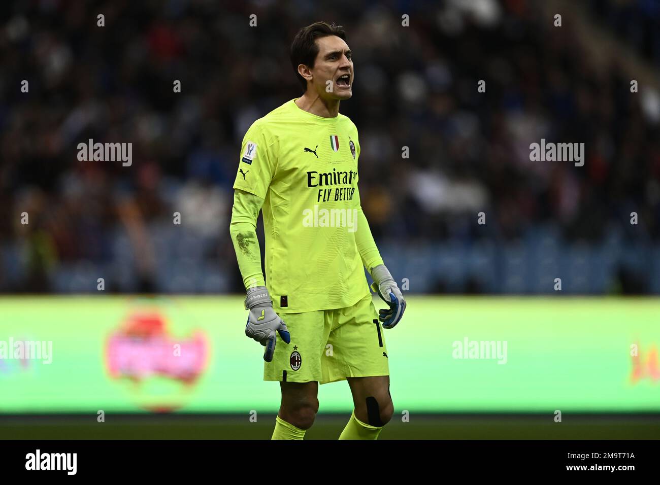 Riyadh, Saudi Arabia. 18th January, 2023. Ciprian Tatarusanu (Milan ...