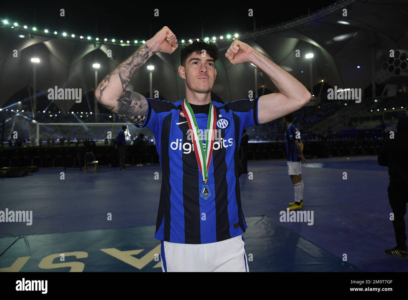 Riyadh, Saudi Arabia. 18th January, 2023. Alessandro Bastoni (Inter ...
