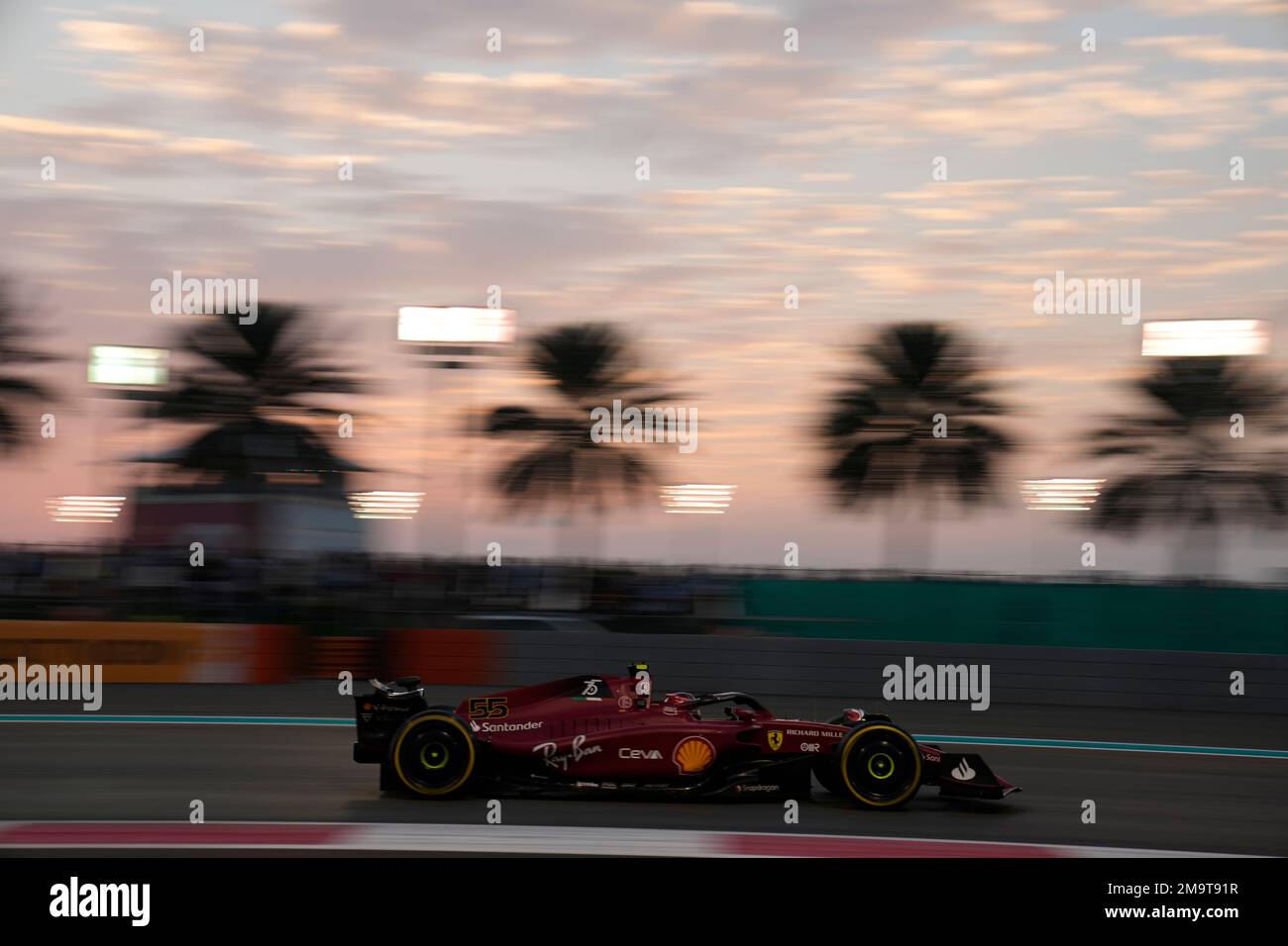 during the Formula One Abu Dhabi Grand Prix, in Abu Dhabi, United Arab ...