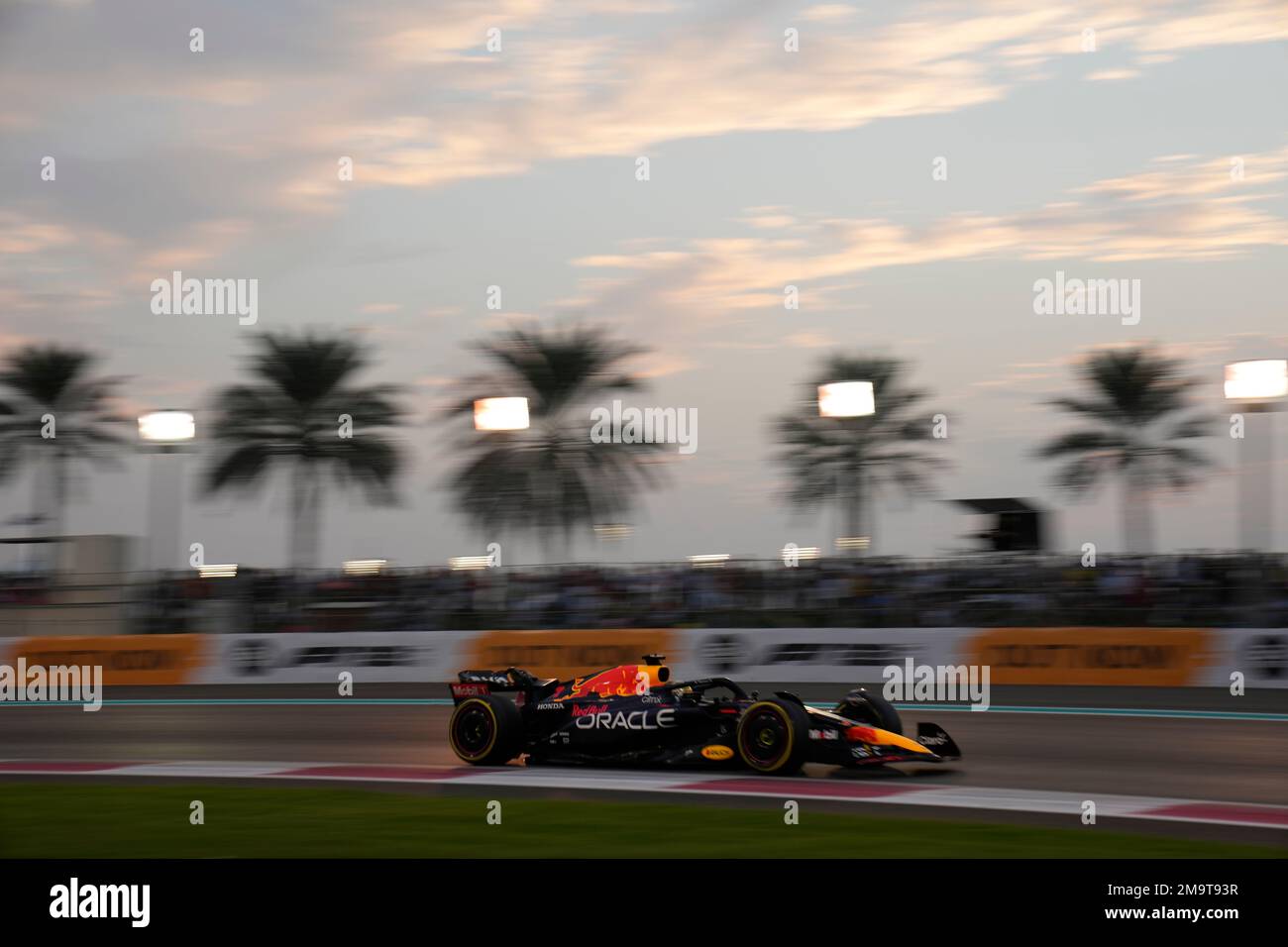 during the Formula One Abu Dhabi Grand Prix, in Abu Dhabi, United Arab ...