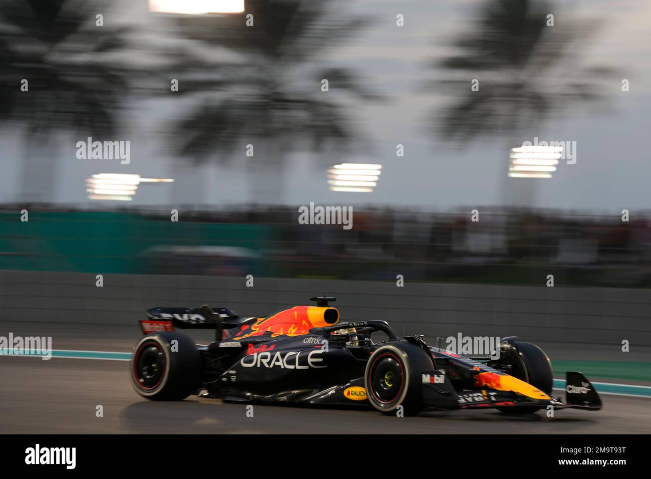 during the Formula One Abu Dhabi Grand Prix, in Abu Dhabi, United Arab ...