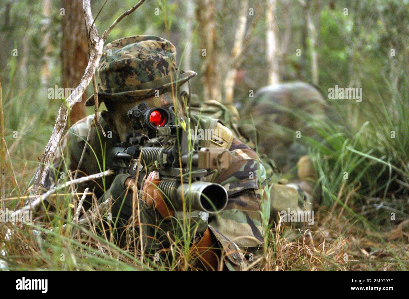 US Marine Corps (USMC) Sergeant (SGT) Boyce, 3rd Reconnaissance ...