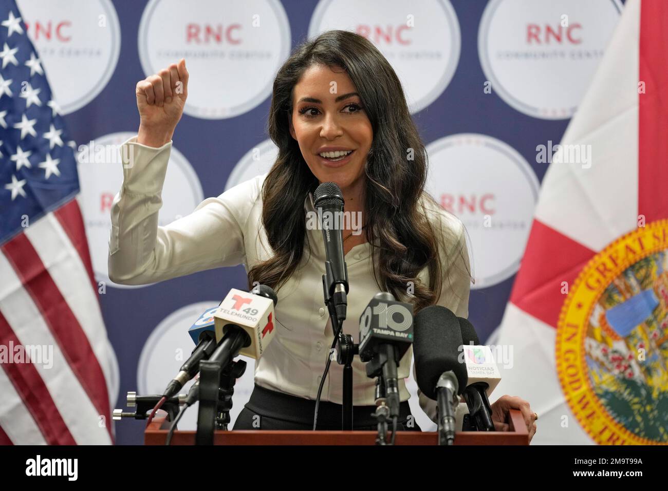 FILE - Anna Paulina Luna, Republican candidate for Florida ...