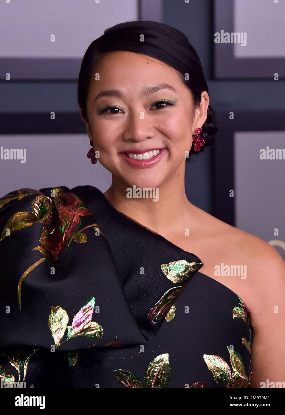Stephanie Hsu arrives at the Governors Awards on Saturday, Nov. 19 ...