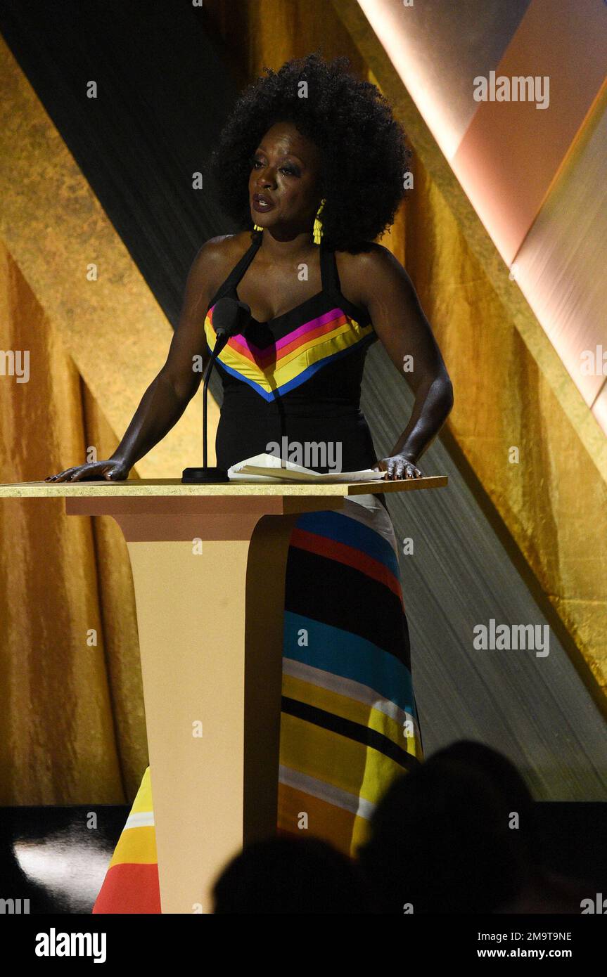 Viola Davis appears during the Governors Awards on Saturday, Nov. 19 ...